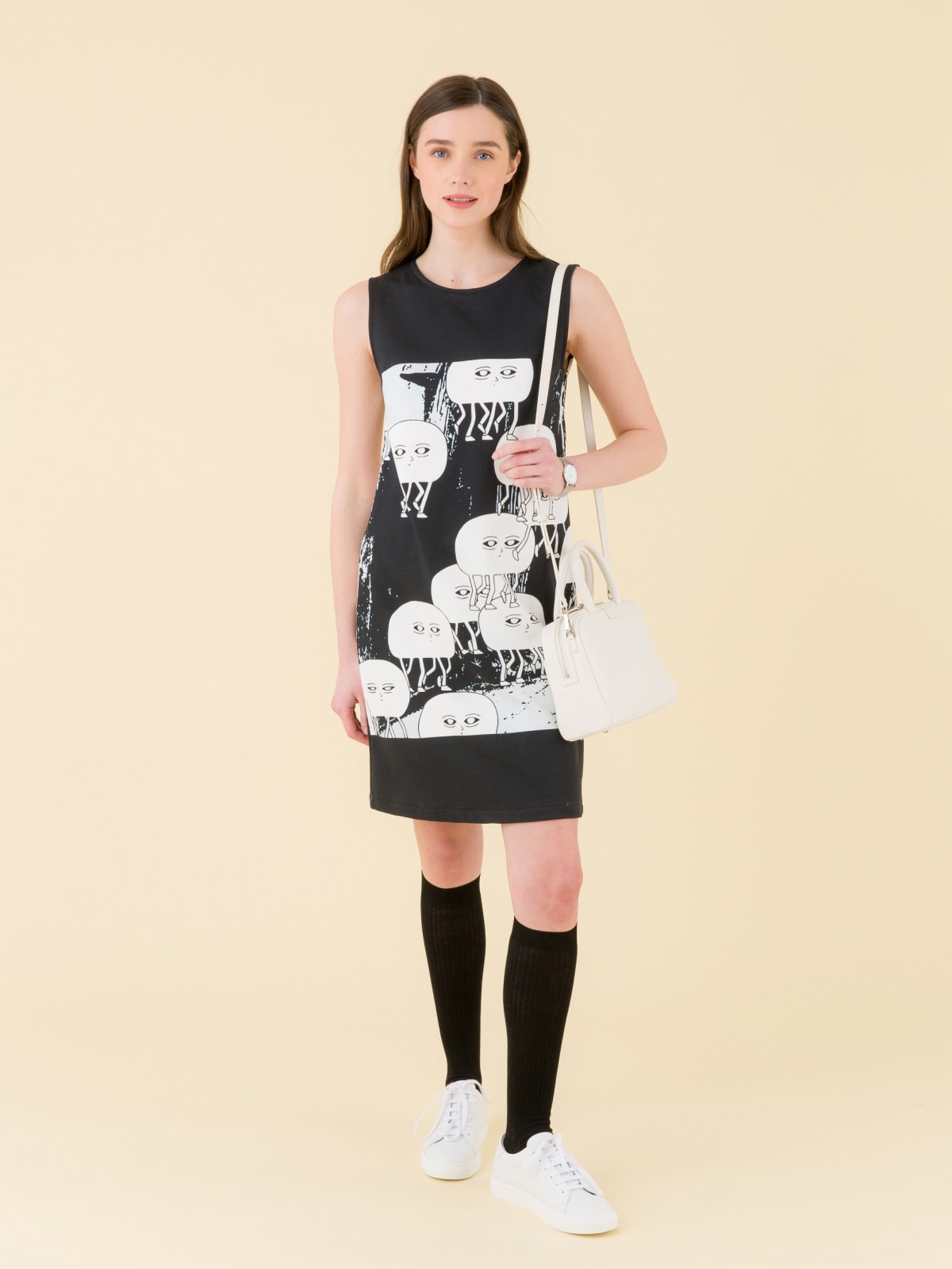 Garapata cotton photo dress