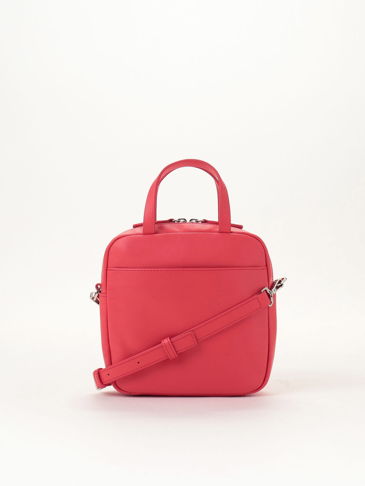 leather Naomi small red bag