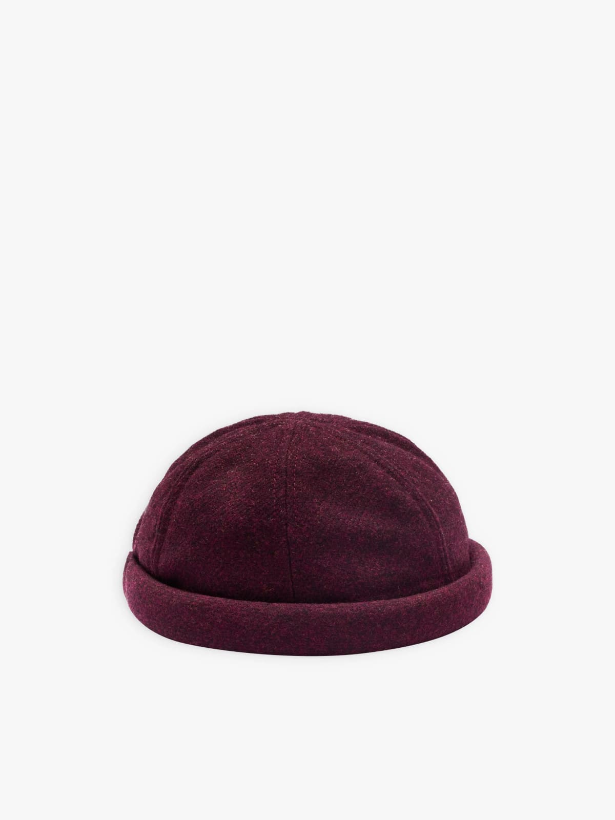 Jonathan burgundy 100% wool beanie | Agnès b.