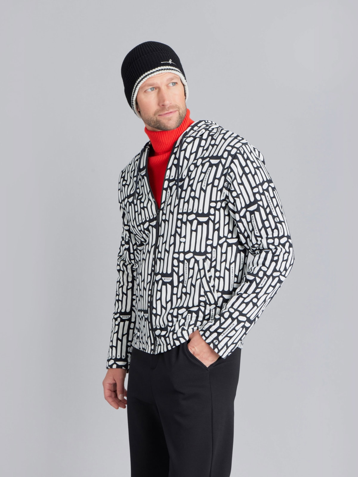 cotton fleece unisex Aglaë jacket