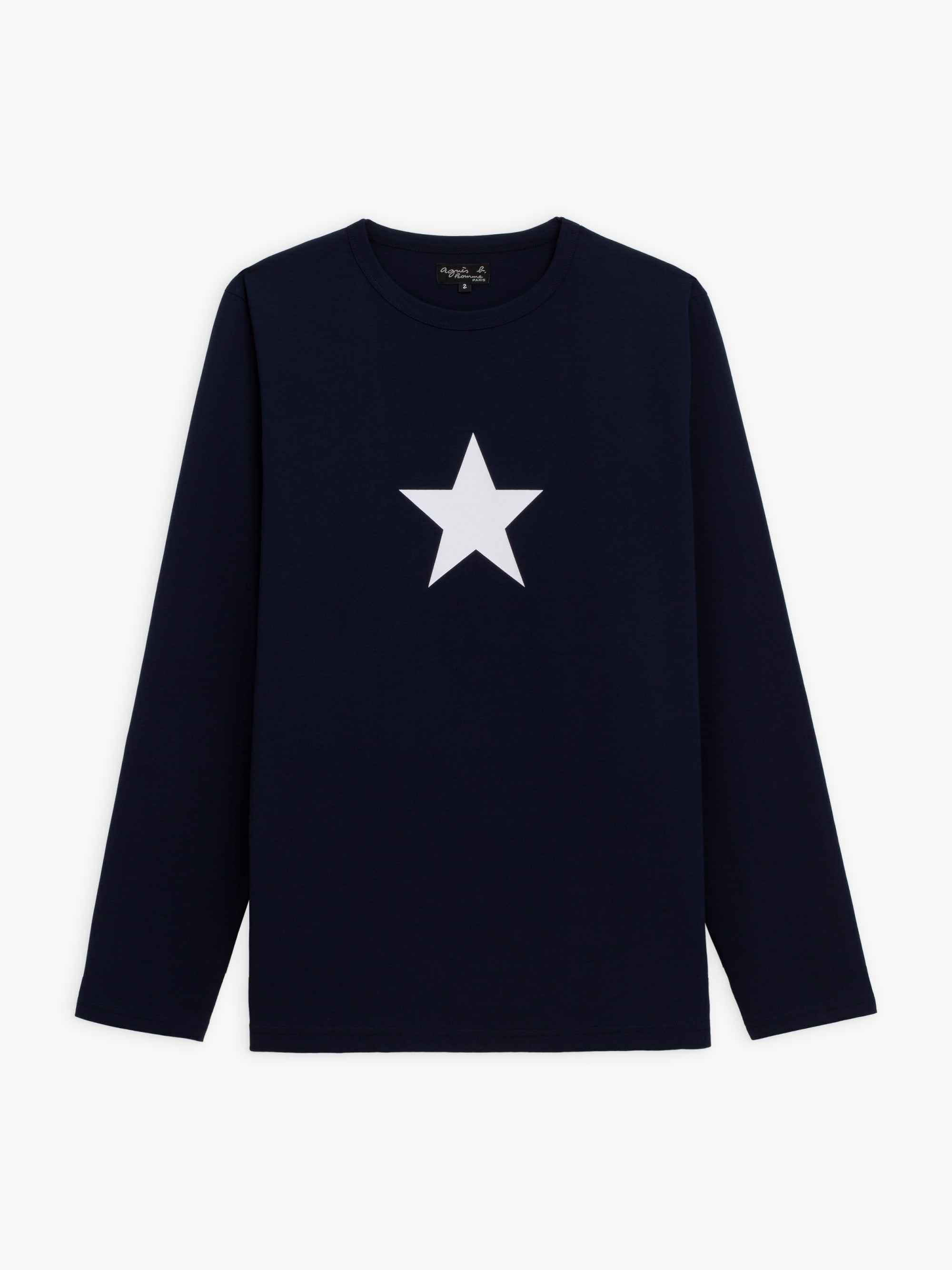 dark blue long sleeves coulos star t-shirt