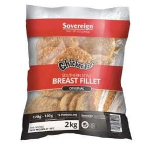 Chicken Tizers Southern Style Strips Original 1kg | Agrimark
