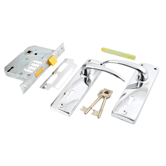 Jaguar Lockset 3L CP | Agrimark