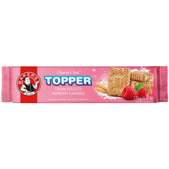 Bakers Topper Raspberry 125g | Agrimark