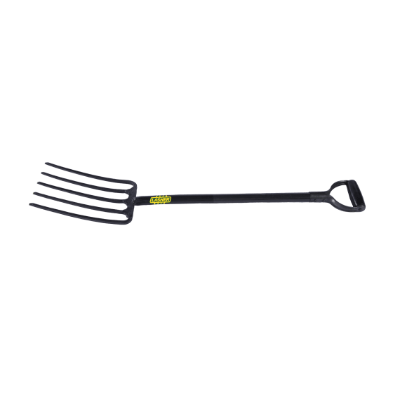 Lasher 5 prong Steel Digging Fork | Agrimark