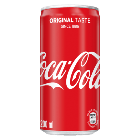 Coca Cola Original Can 200ml | Agrimark