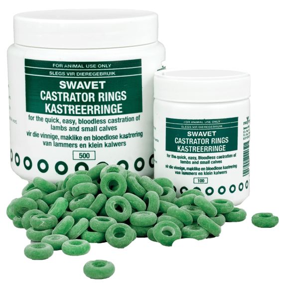 Swavet Castrator Rings X 100 | Agrimark