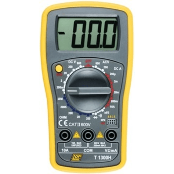 Matus Toptron multimeter Digital Ac Dc 2-500v | Agrimark