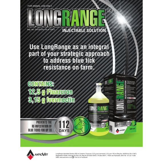 Antrovet Long Range 500ml | Agrimark
