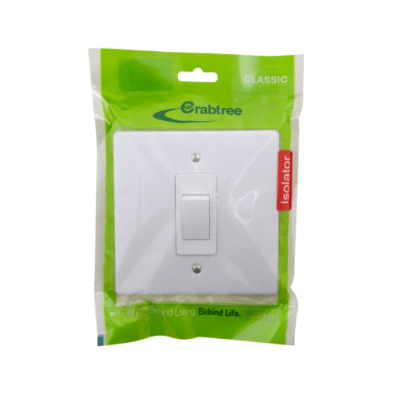 Crabtree Isolator Switch Stove 60a 4x4 | Agrimark