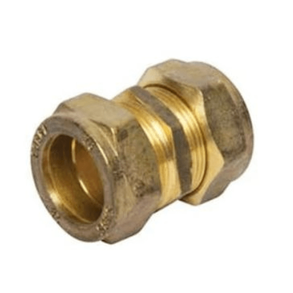 Cobra Compression Str Coupl 1xs Cxc 15mm Brass | Agrimark