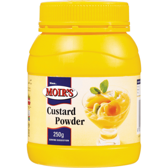 Moirs Custard Powder Vanilla 250g | Agrimark