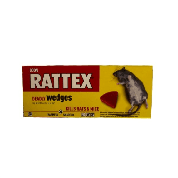 Doom Rattex Deadly Wedges Rat Kill 75g | Agrimark