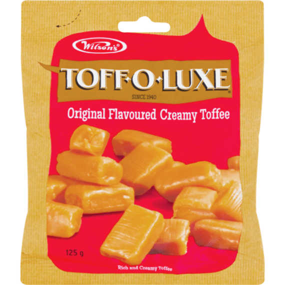 Beacon Wilsons Toff-o-luxe Toffee 125g | Agrimark
