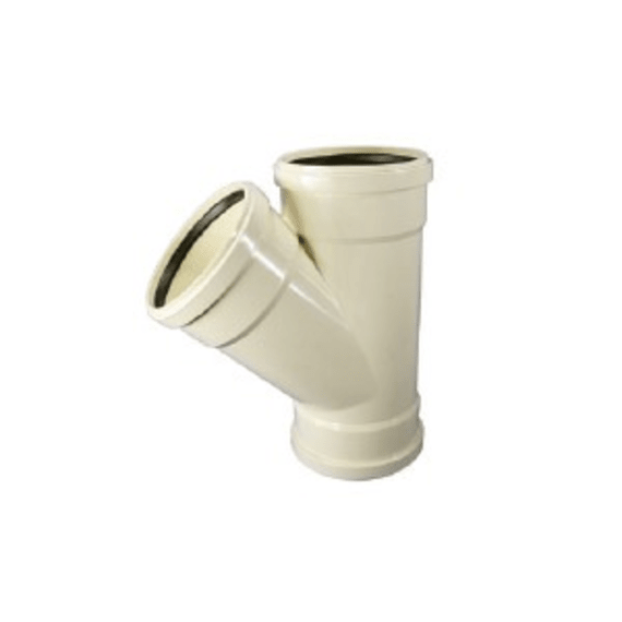 Marley Pvc Junction Sv 40x45deg Pln Sgl | Agrimark