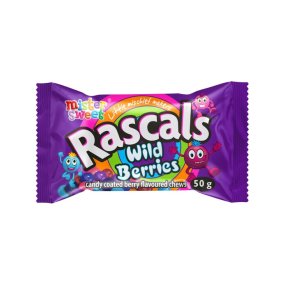 Rascals Wild Berries Packet 50g | Agrimark