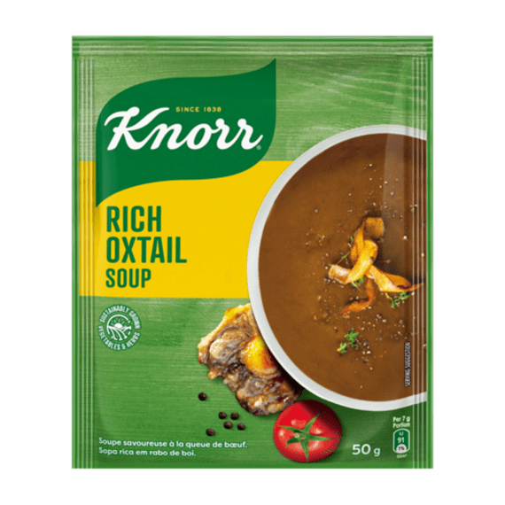 Knorr Soup Rich Oxtail 50g | Agrimark