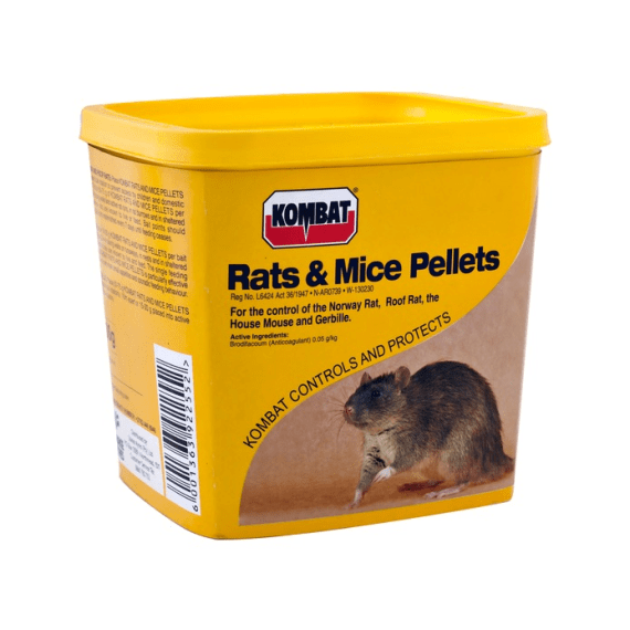 Kombat Rats & Mice Pellets | Agrimark