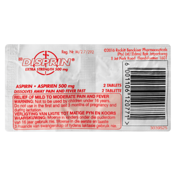 Disprin Extra Strength 2's | Agrimark