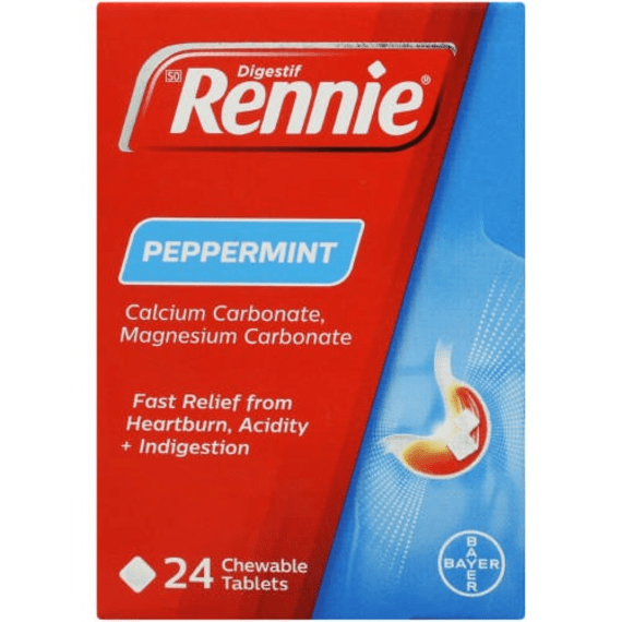 Rennies Peppermint 24's | Agrimark