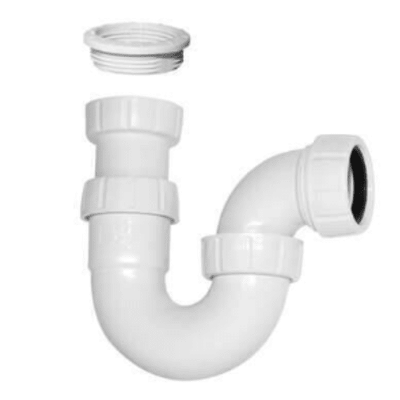Dpe Pvc Basin P Waste Trap 32mm Db1a | Agrimark