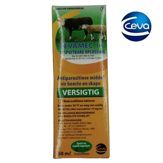 Cevamec 1% Injectable 50ml | Agrimark
