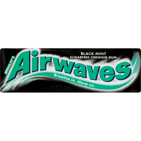Airwaves Black Mint Gum 10's | Agrimark