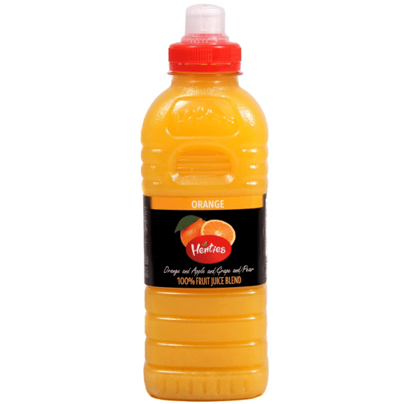 Henties Orange 100pct 500ml | Agrimark
