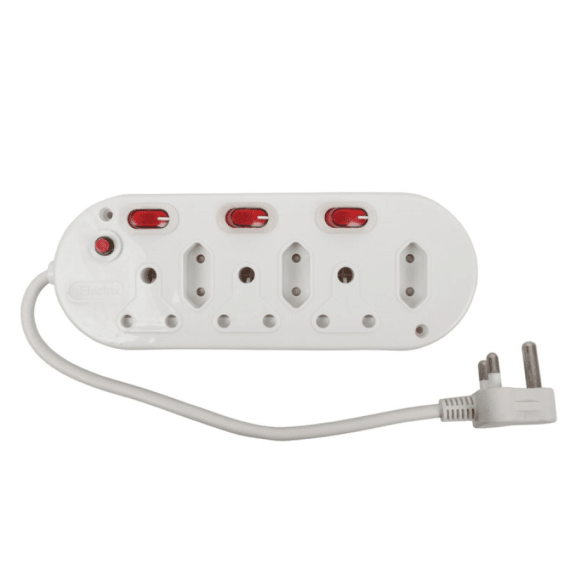 Nexus Multiplug 6 Way With Switch | Agrimark