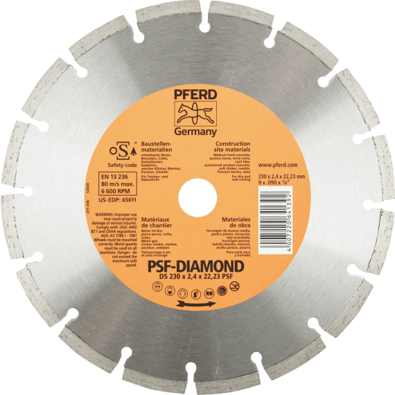 PFerd Blade Diamond Segmented | Agrimark