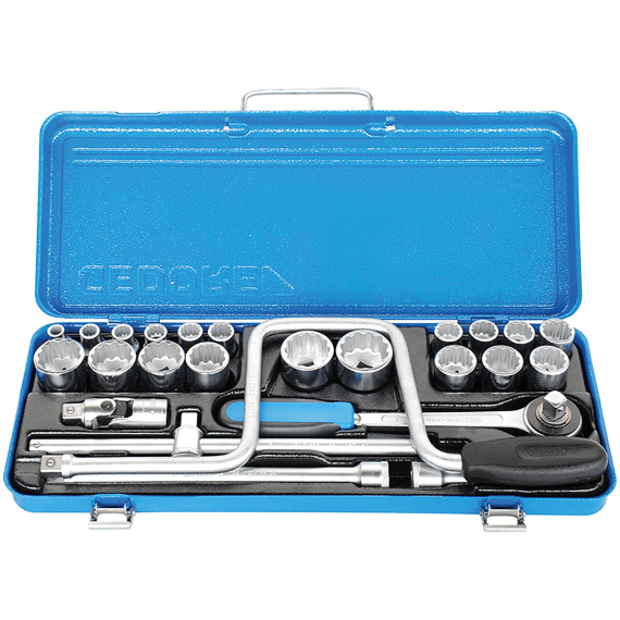 Gedore Socket Set 1/2 Inch D 19 TMZ | Agrimark