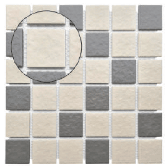 Falcon Porcelain Mosaic Tile 45mm | Agrimark