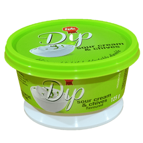 Epic Dip Sour Cream & Chives 125g | Agrimark