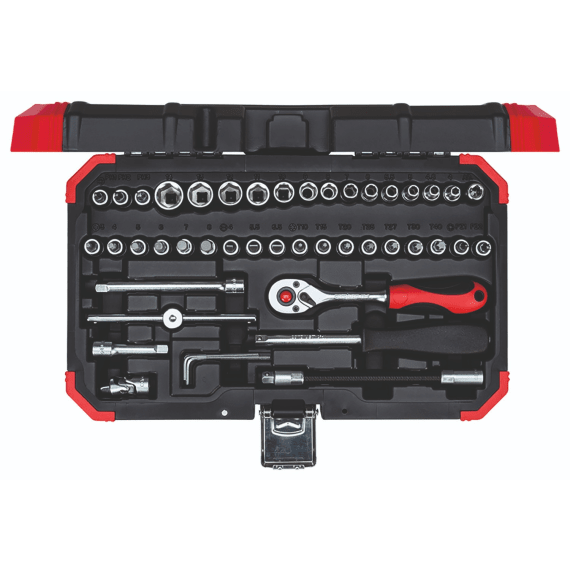 Gedore Red Socket Set 1/4 Inch 46pcs | Agrimark