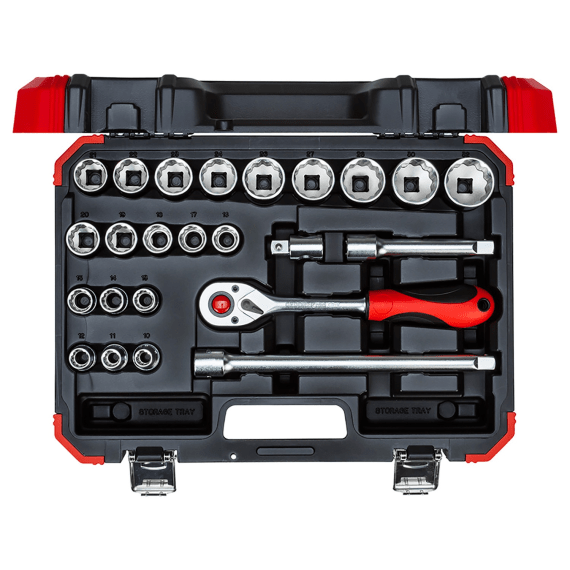 Gedore Red Socket Set 1/2 Inch 24pcs | Agrimark