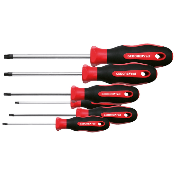 Gedore Red Screwdriver Set Torx 10-40 6pc | Agrimark