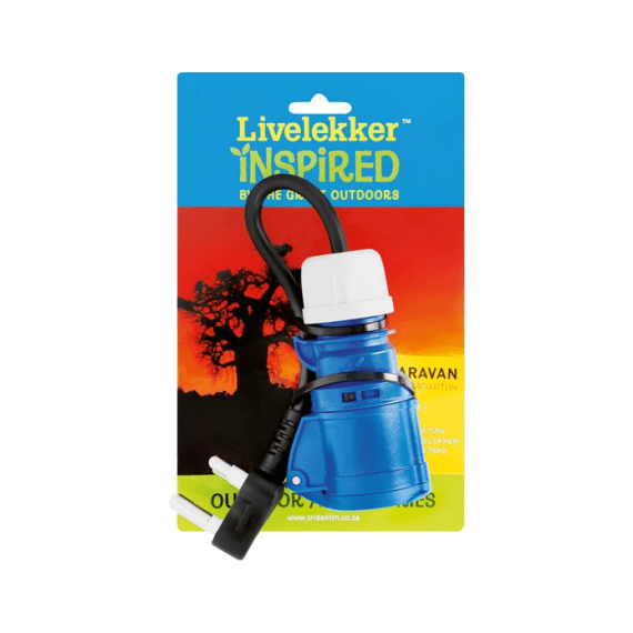 Livelekker Caravan CE Female to SA Plug Adaptor | Agrimark