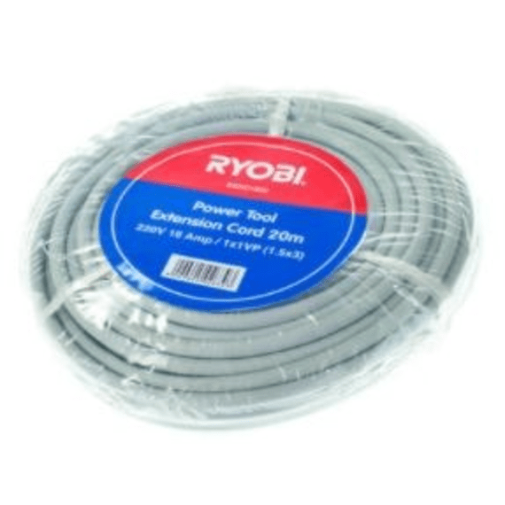 Ryobi Extension Cord 20m 220v | Agrimark