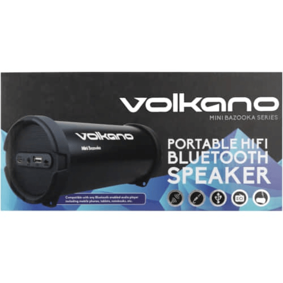 Volkano Mini Bazooka Bluetooth Speaker | Agrimark