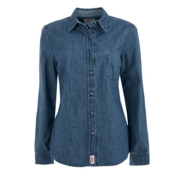 Jonsson Women's Long Sleeve Denim Work Shirts | Agrimark