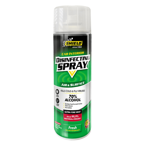Shield Disinfecting Spray Car Int 500ml | Agrimark