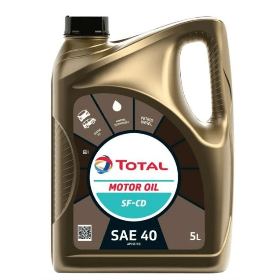 Total Motor Oil SF SAE 40 5L | Agrimark
