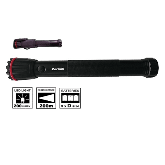 Zartek ZA-411 Baton Flashlight | Agrimark