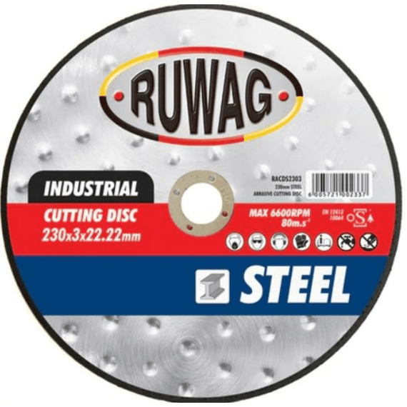Ruwag Disc S/s Steel Abrasive 115mm P/5 | Agrimark