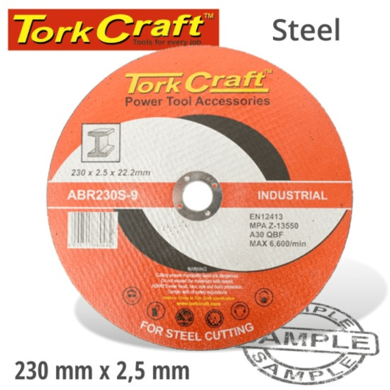 T/craft Disc Cutting 2.5mm 230mm Industr | Agrimark