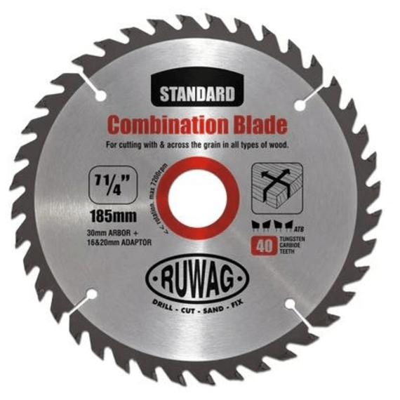 Ruwag Saw Blade Tct Std 160mm Z40 | Agrimark