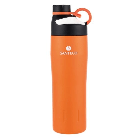 Santeco Oural 590ml Vacuum Water Bottle Orange | Agrimark