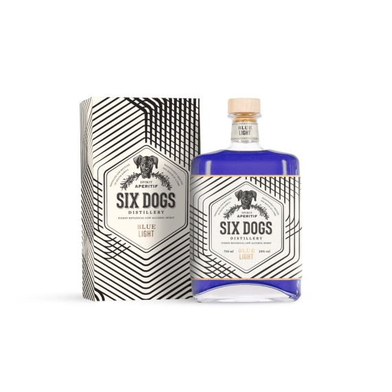 Six Dogs Blue Light Aperitif 750ml | Agrimark