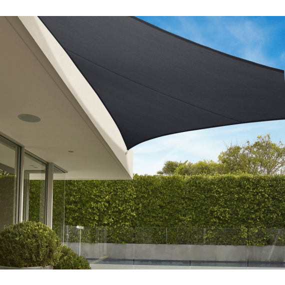 Kalahari Extreme Shade Sail Triangle 3.6X5M Char | Agrimark