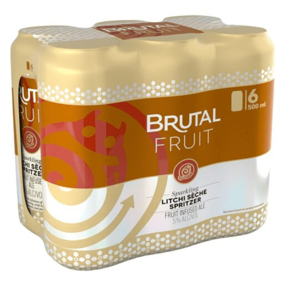Brutal Fruit Litchi Seche Can 500ml | Agrimark